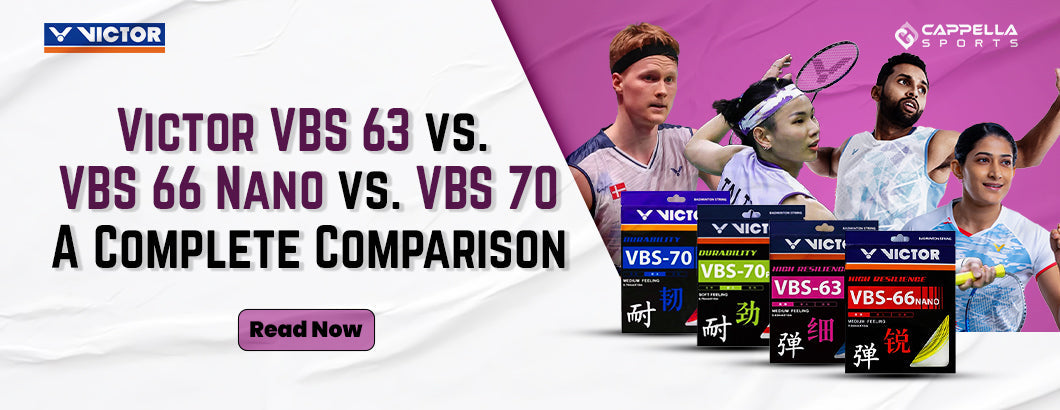 Which Victor Badminton String Wins? Comparing VBS 63, VBS 66 Nano, and ...