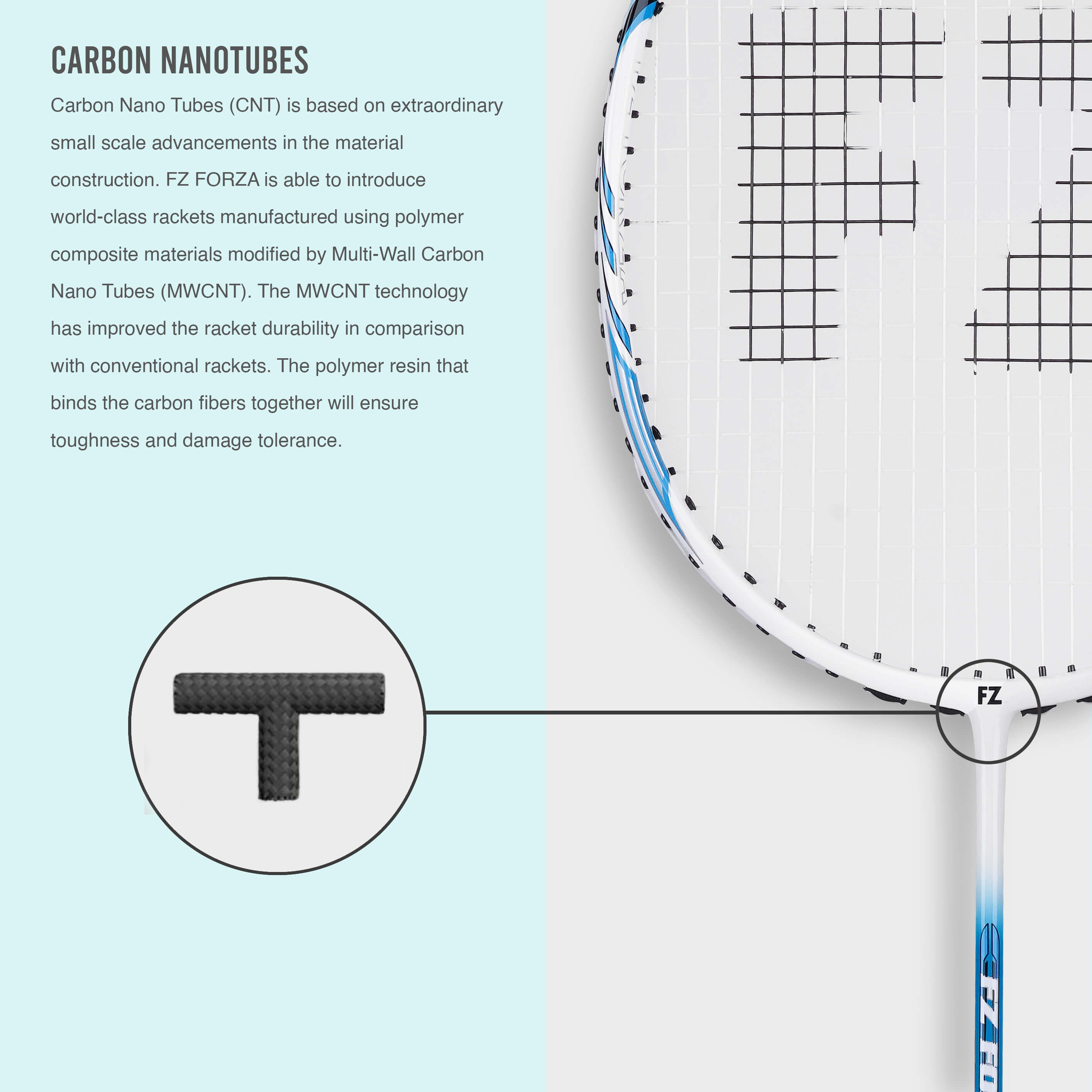 Get Your FZ FORZA Lite 78 Strung Badminton Racket Today – Cappella Sports