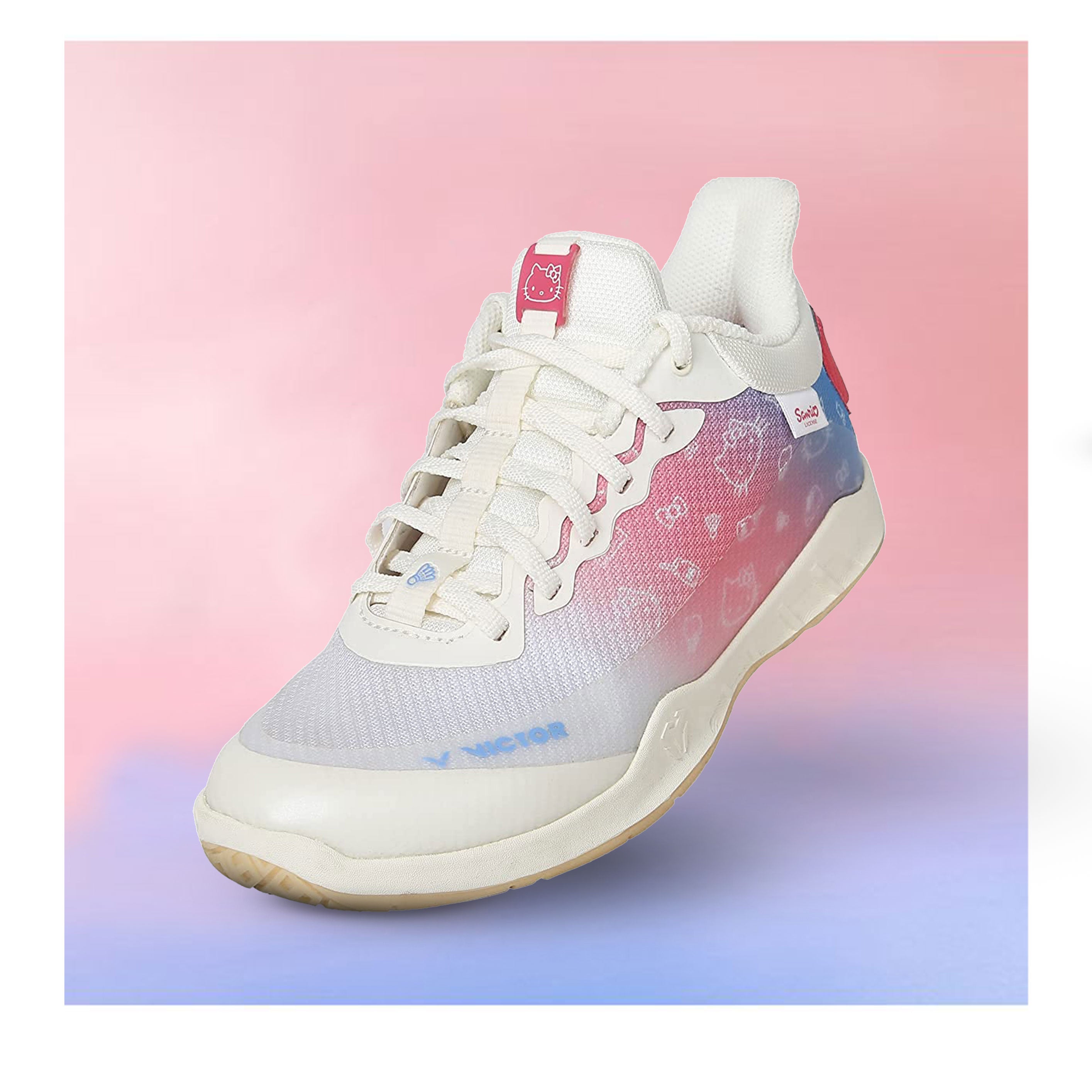 Victor X Hello Kitty VG-KT L Professional Badminton Shoes for Girls ...